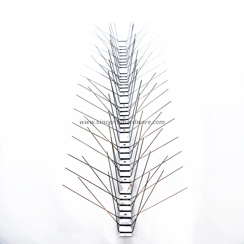 6 Rows Animal Resistance Spikes for Cat/dog/rodent/fox Control from ...